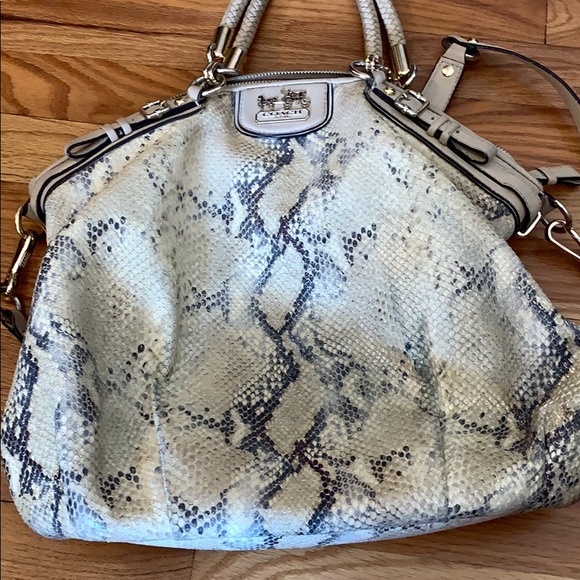 Coach | Bags | Coach Snakeskin Purse | Poshmark